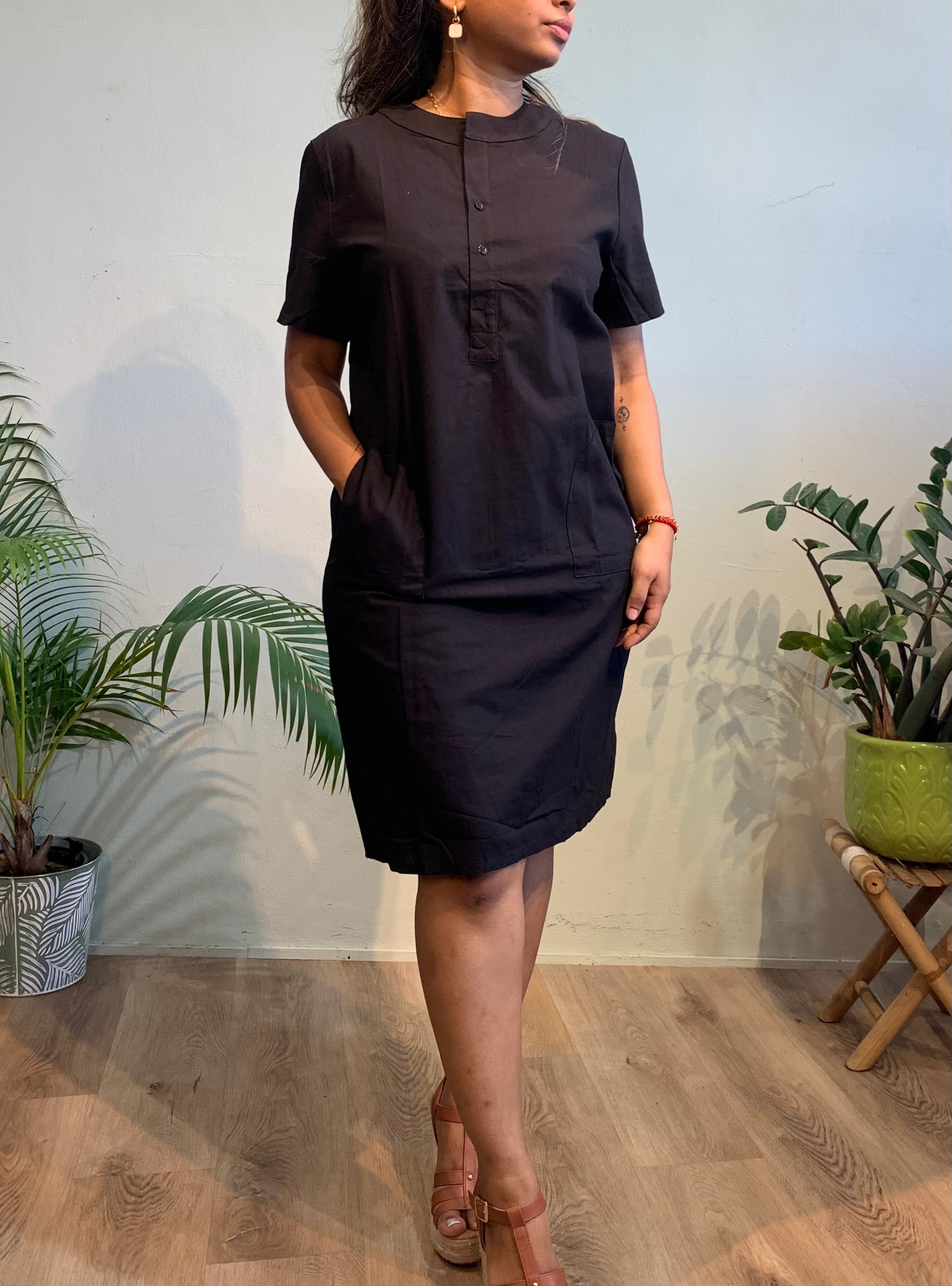 Formal cotton dress – Vrin Fashion