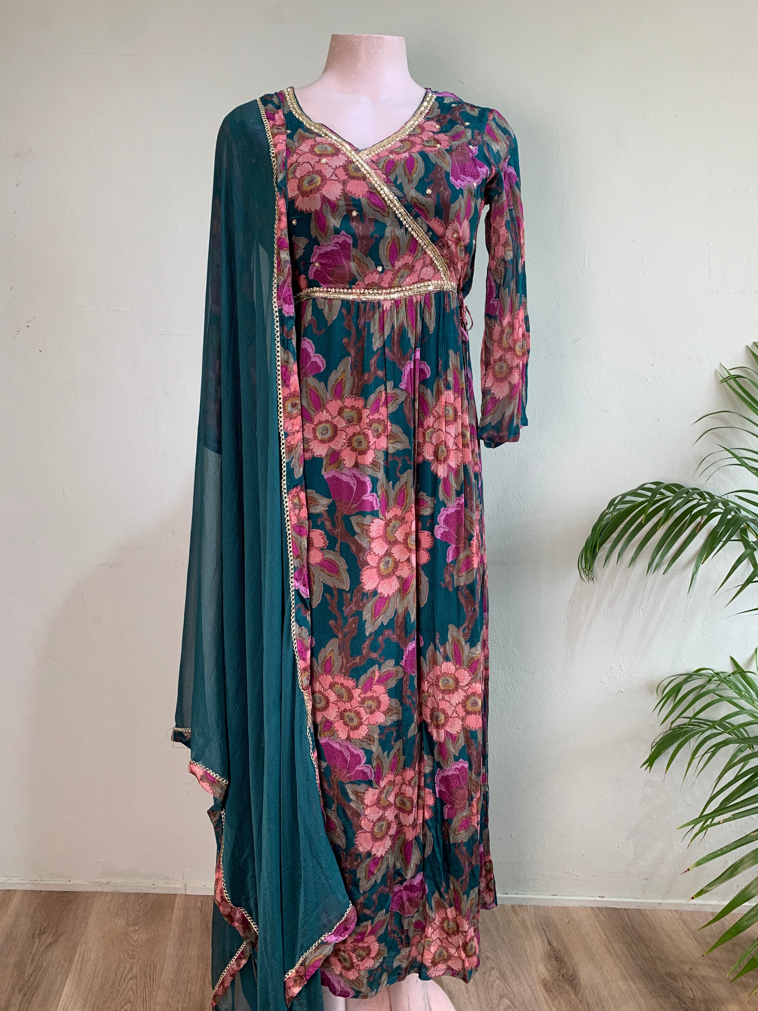 Anarkali 3 pieces set – Vrin Fashion